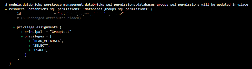 [ISSUE] Issue with `databricks_sql_permissions` resource · Issue #1764 · databricks/terraform ...