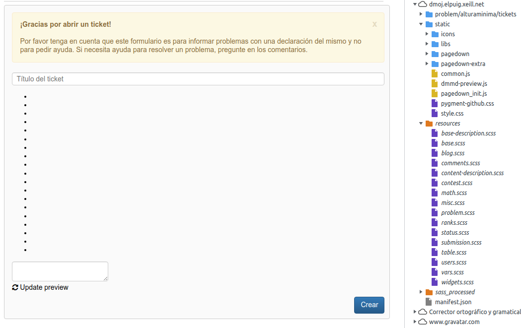 WYSIWYG editor not being displayed · Issue #2123 · DMOJ/online-judge · GitHub
