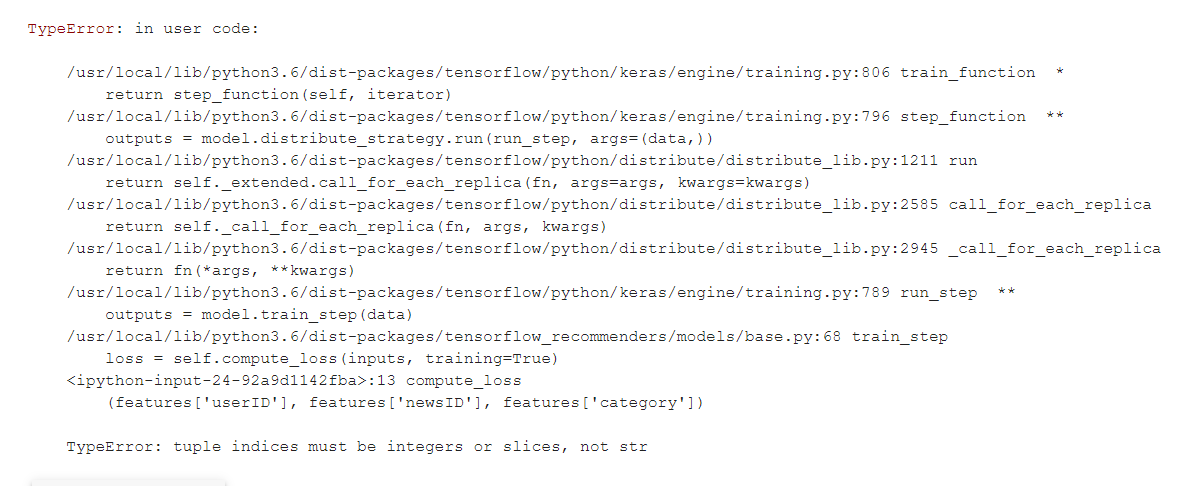 [Question]: why same dataset has errors when fit the model, but can be passed in the subclass ...