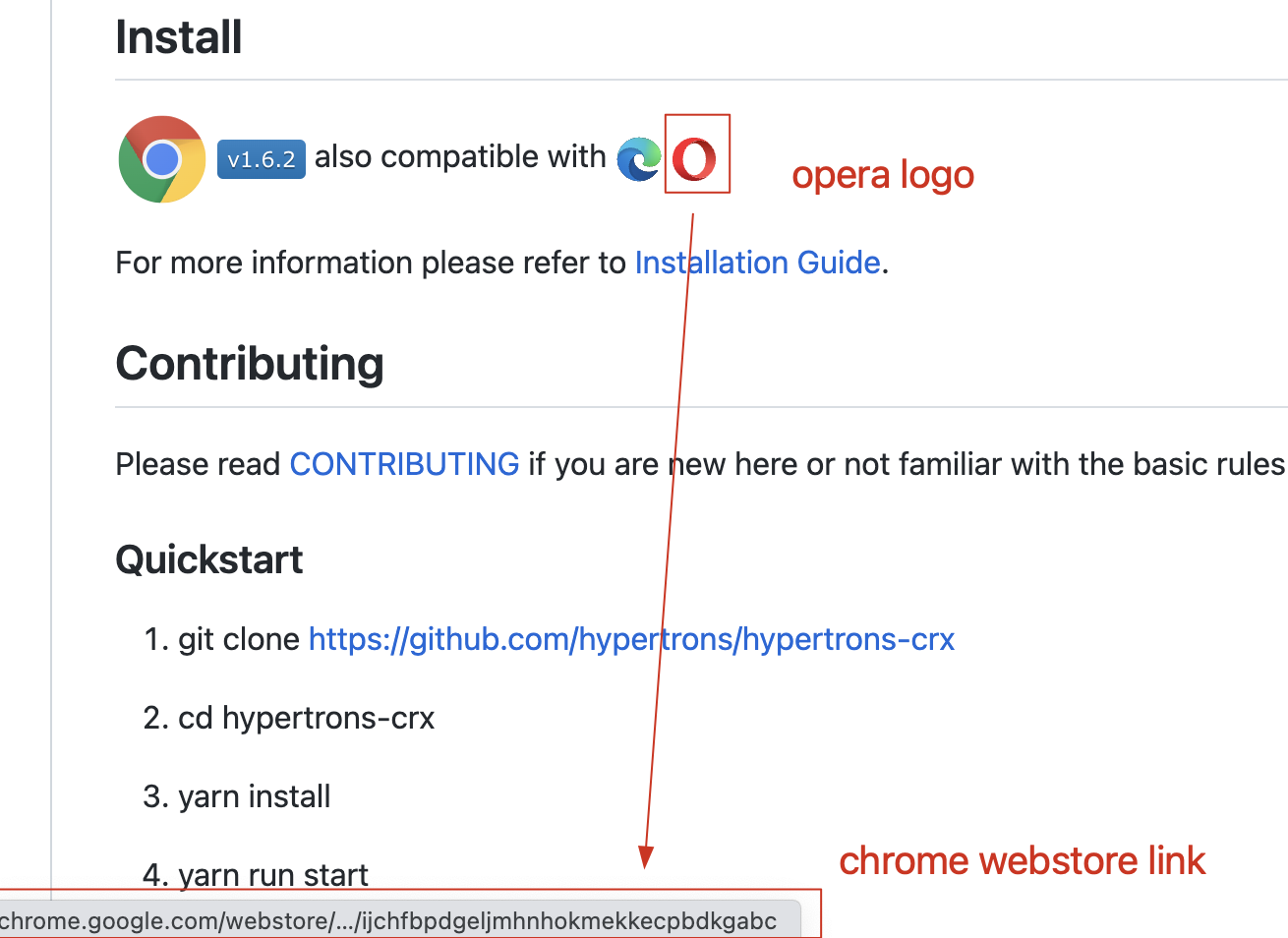 [docs] remove opera logo's link in README · Issue #416 · hypertrons/hypertrons-crx · GitHub