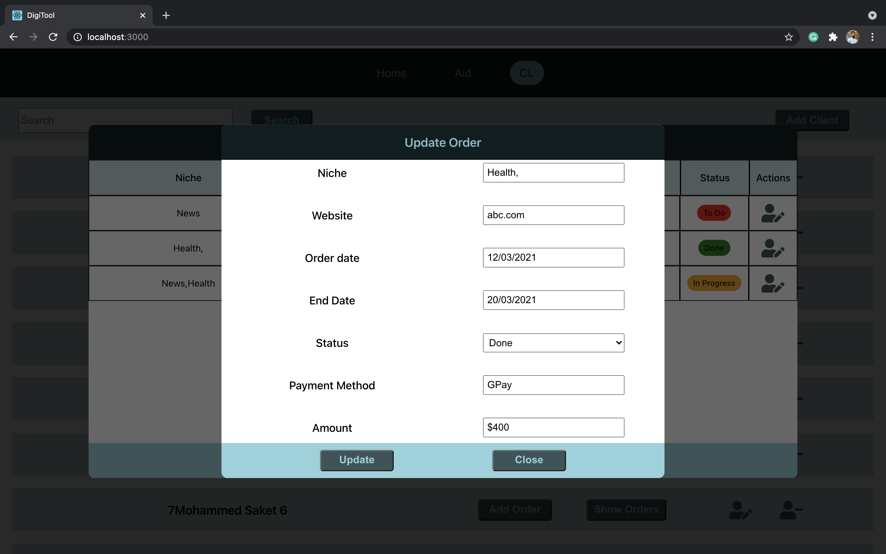 GitHub - mohammedsaket/digitool-ui