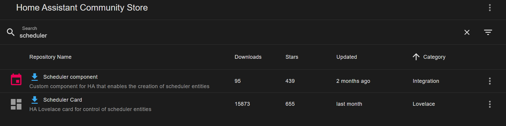 Scheduler card does not appear in the list of cards after installation · Issue #283 · nielsfaber ...
