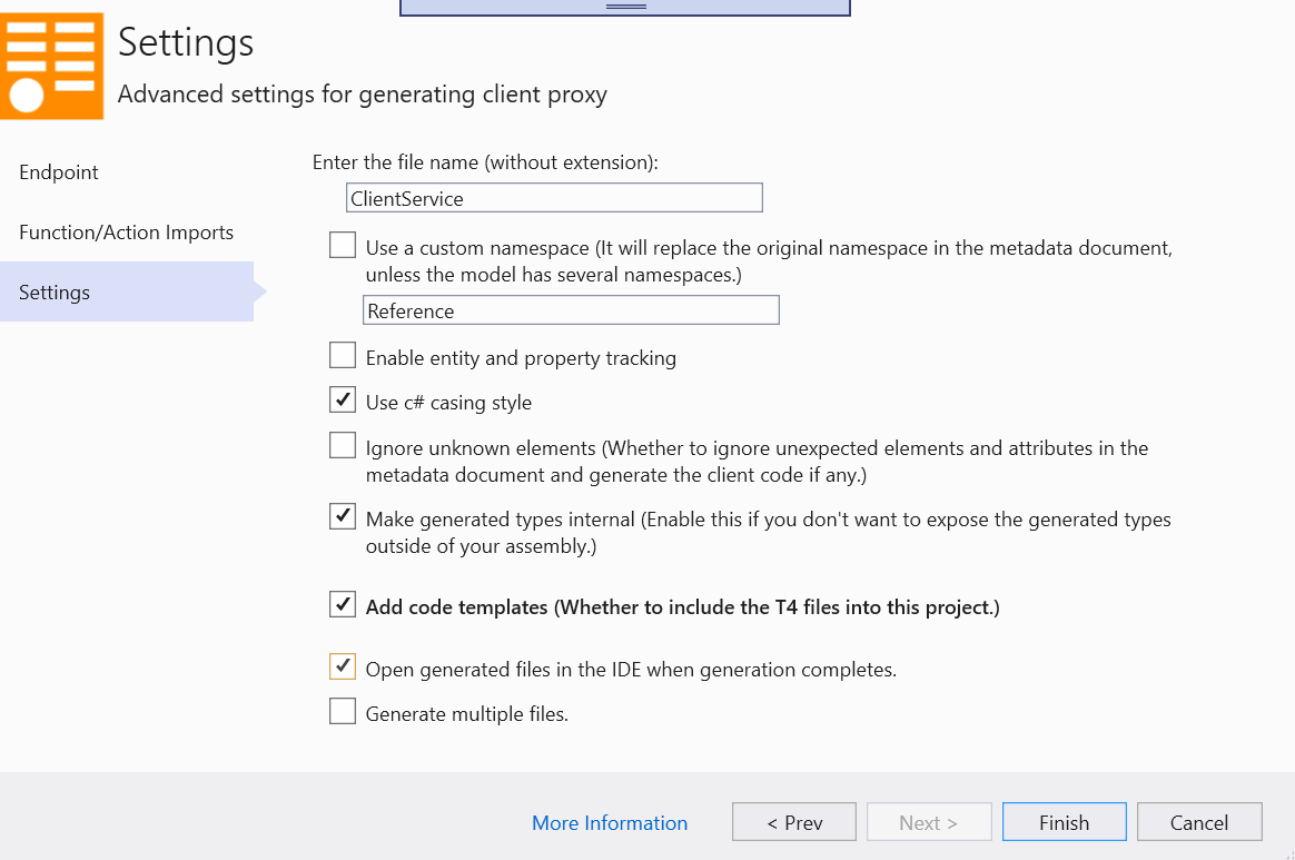 Updating Connected Service does not set previously selected options · Issue #98 · OData ...
