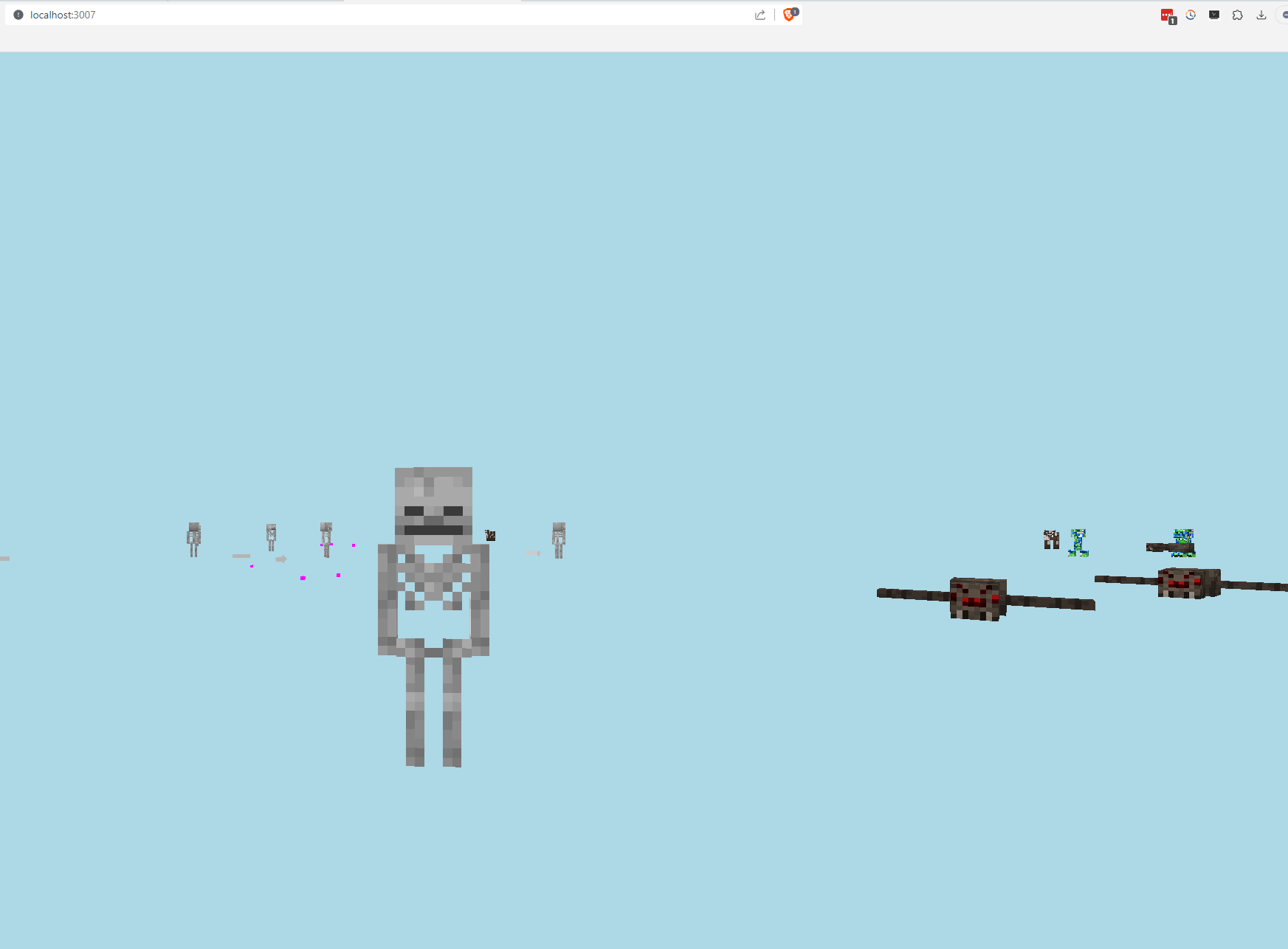 Only monsters visible · Issue #407 · PrismarineJS/prismarine-viewer · GitHub