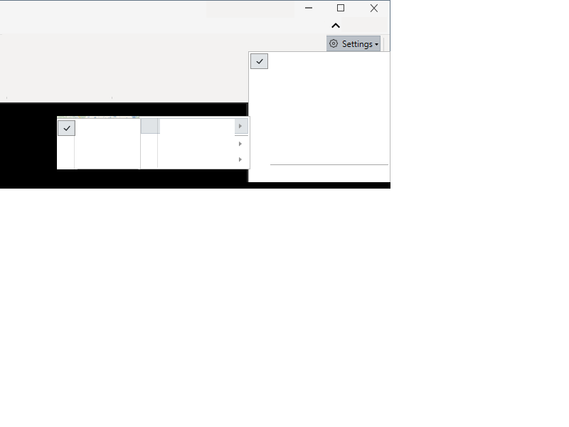 Menu of DropDownButton is opened outside of the window when window is not maximized. · Issue ...