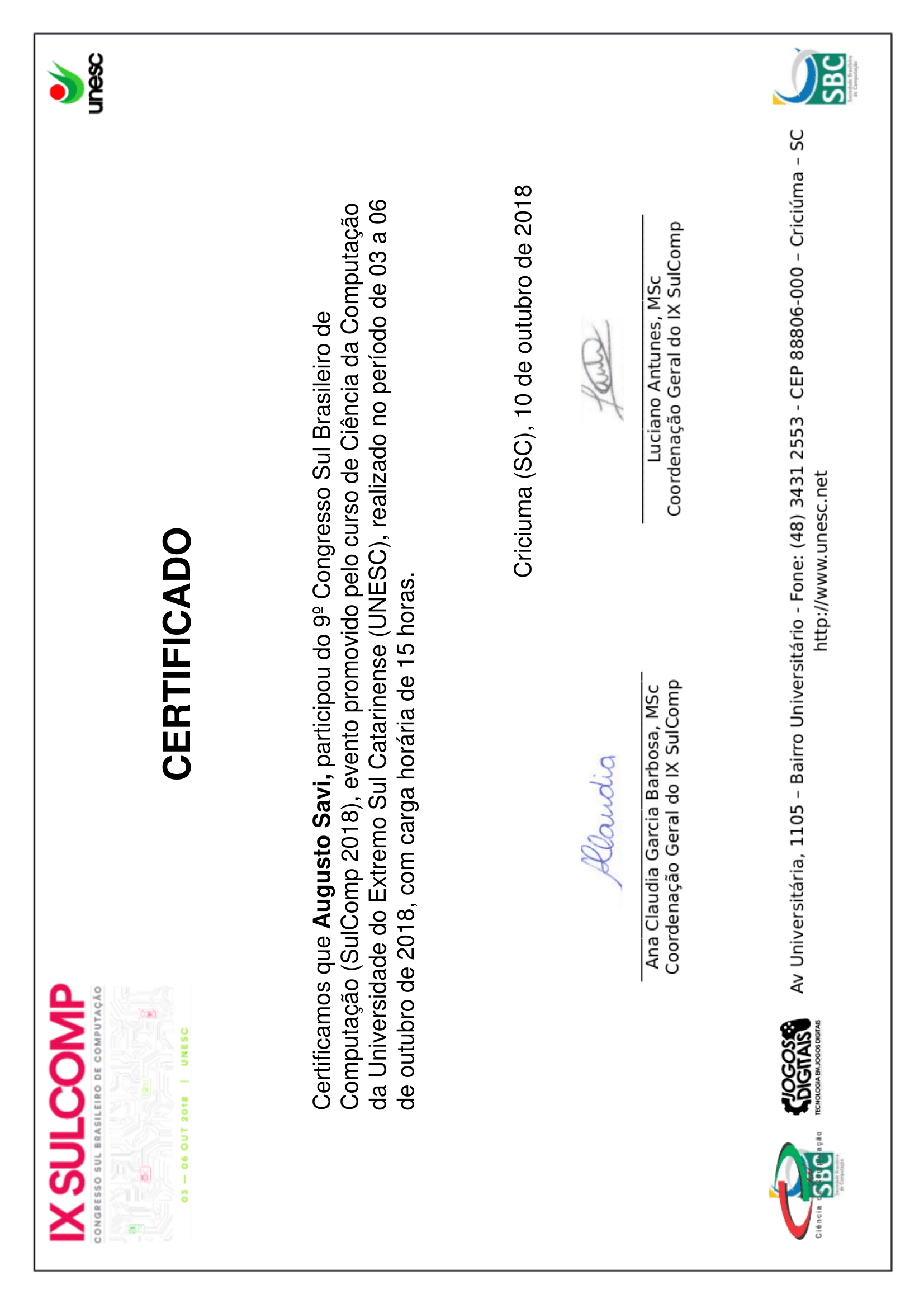 GitHub - AugustoSavi/Certificados