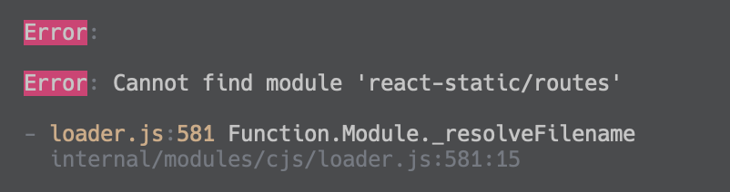 Css Hot Reloading Does Not Work In V6 · Issue 783 · React Staticreact Static · Github 0504