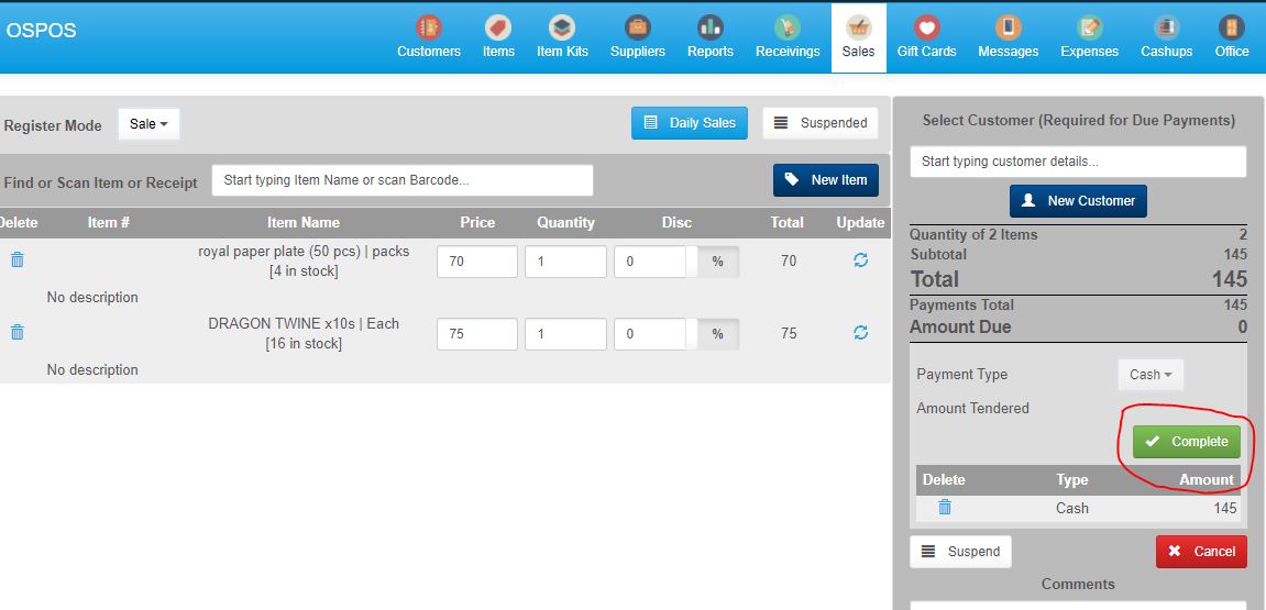 An Error Was Encountered · Issue #3360 · opensourcepos/opensourcepos · GitHub