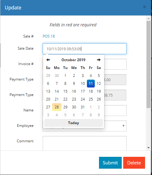 NO TRANSACTION DETAILS to the day of transaction if DUE · Issue #2563 ...