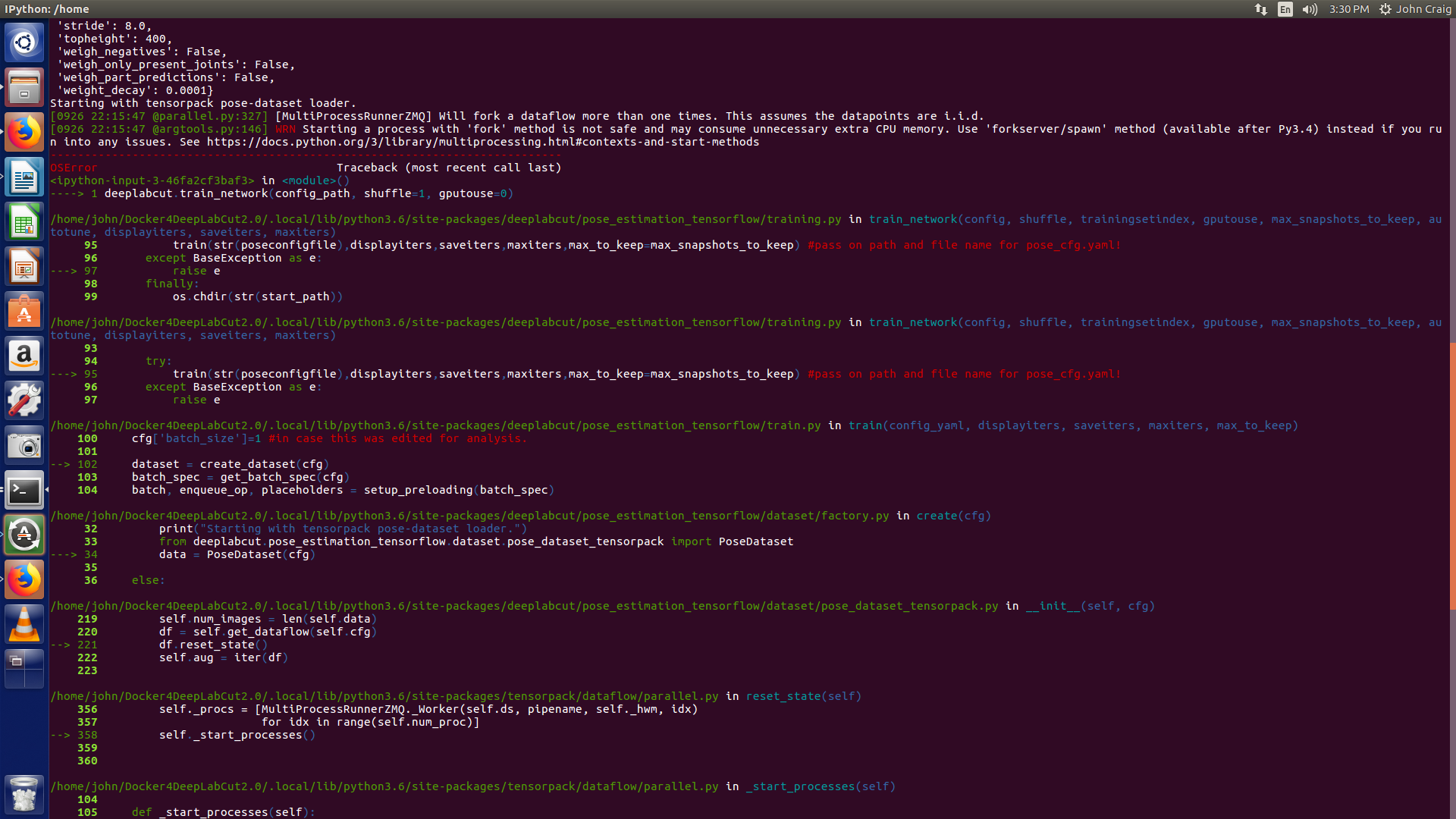 Issues using Tensorpack for data augmentation · Issue #429 · DeepLabCut/DeepLabCut · GitHub