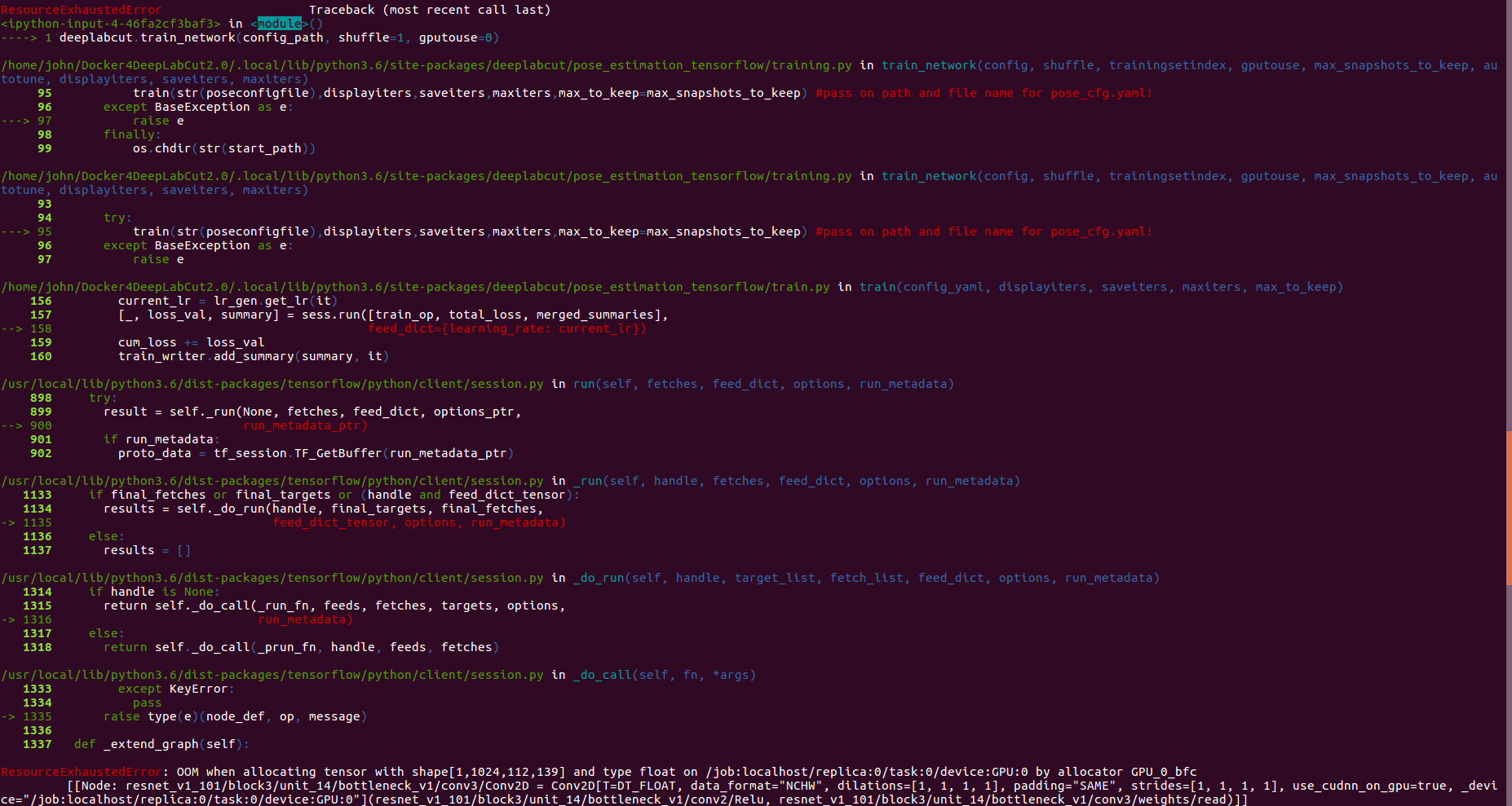 Issues Using Tensorpack For Data Augmentation · Issue 429 · Deeplabcut Deeplabcut · Github