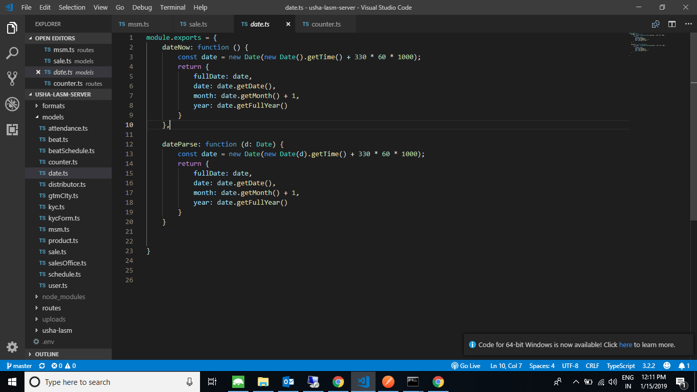 When using date.now() it's always fetching the time on which server ...