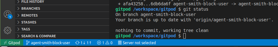 [code] Sometimes the Git view in the bottom bar is outdated (after force-push, for example ...