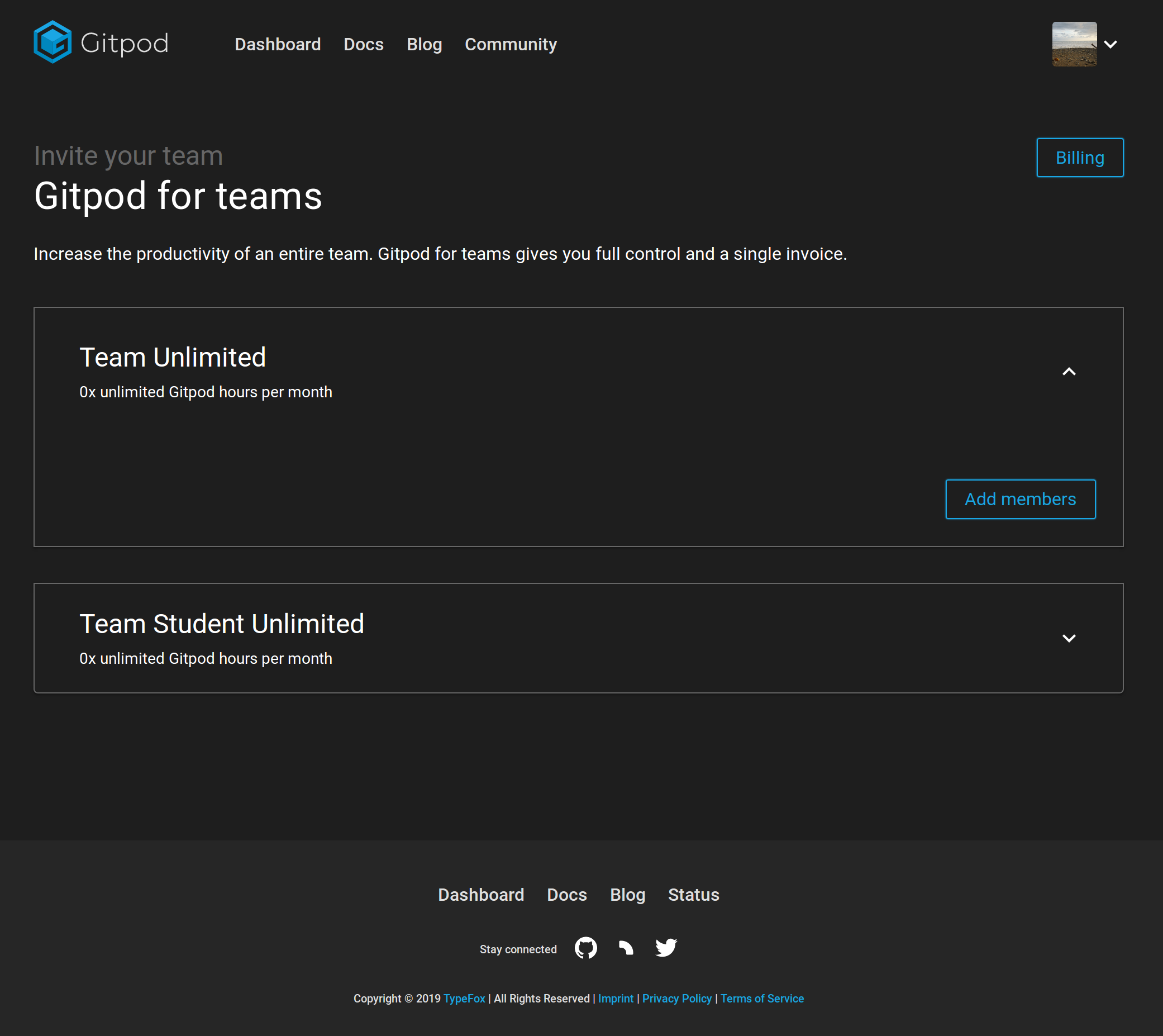 Offer "Student Unlimited" for Teams · Issue #553 · gitpod-io/gitpod · GitHub
