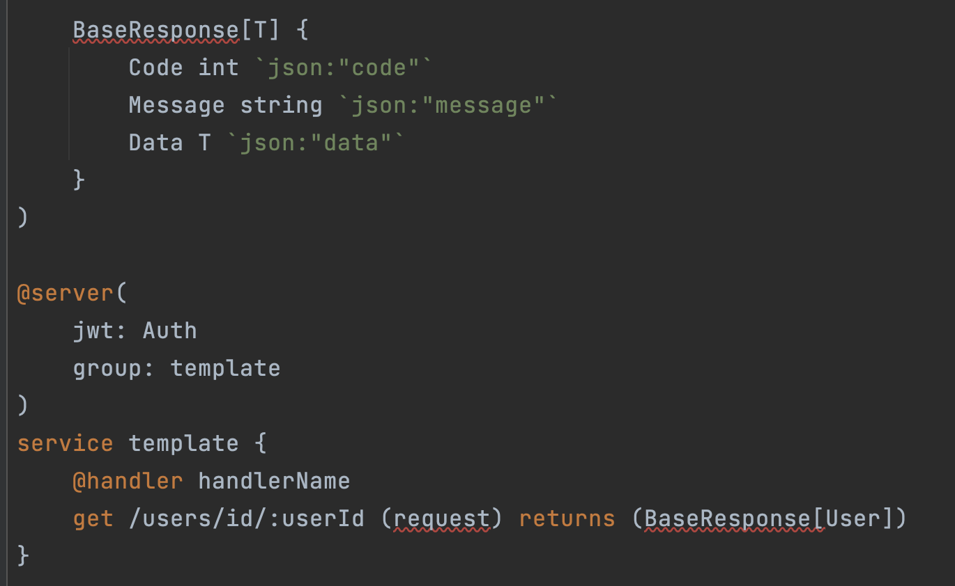 Have you considered using generics in the api? · Issue #3235 · zeromicro/go-zero · GitHub
