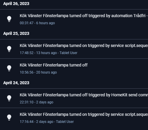 Logbook Shows Wrong Trigger · Issue 13912 · Home Assistantfrontend 