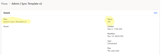 [BUG]: Admin | Sync Template v2 (Apps) and Admin | Sync Template v2 (Flows) start twice and flow ...