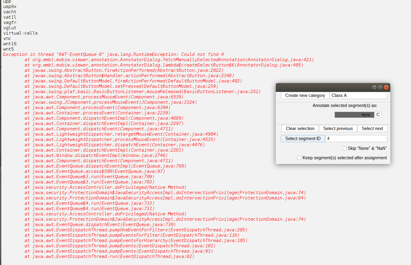 Select segment ID (Annonation) throws an error · Issue #911 · mobie/mobie-viewer-fiji · GitHub