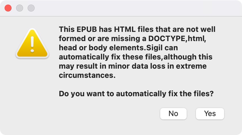 Sigil starts with default window size/position when it prompts ...