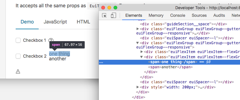 EuiIconTip within a stretched EuiFlexItem renders popover in wrong location · Issue #544 ...