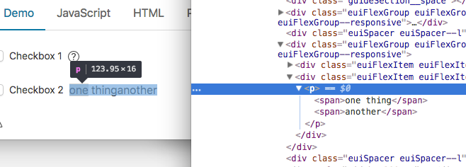 EuiIconTip within a stretched EuiFlexItem renders popover in wrong location · Issue #544 ...