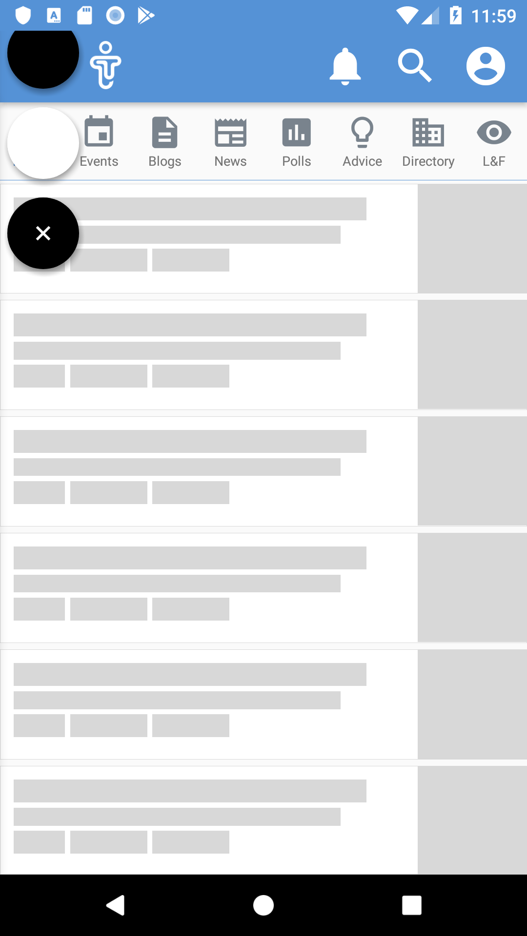 [V3] Android FAB incorrect gravity · Issue #5305 · wix/react-native-navigation · GitHub