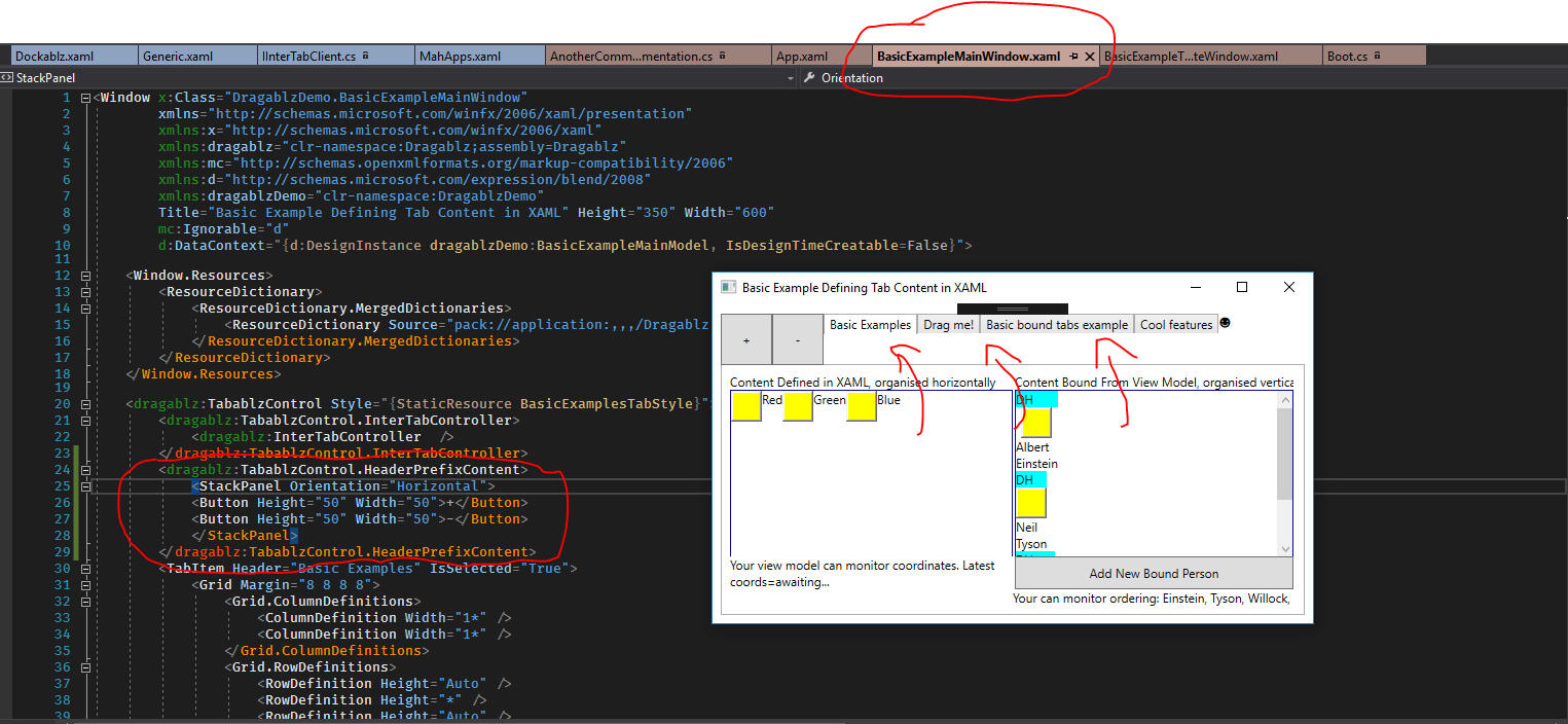 tabz size/place wrong when adding a header prefix or suffix · Issue ...