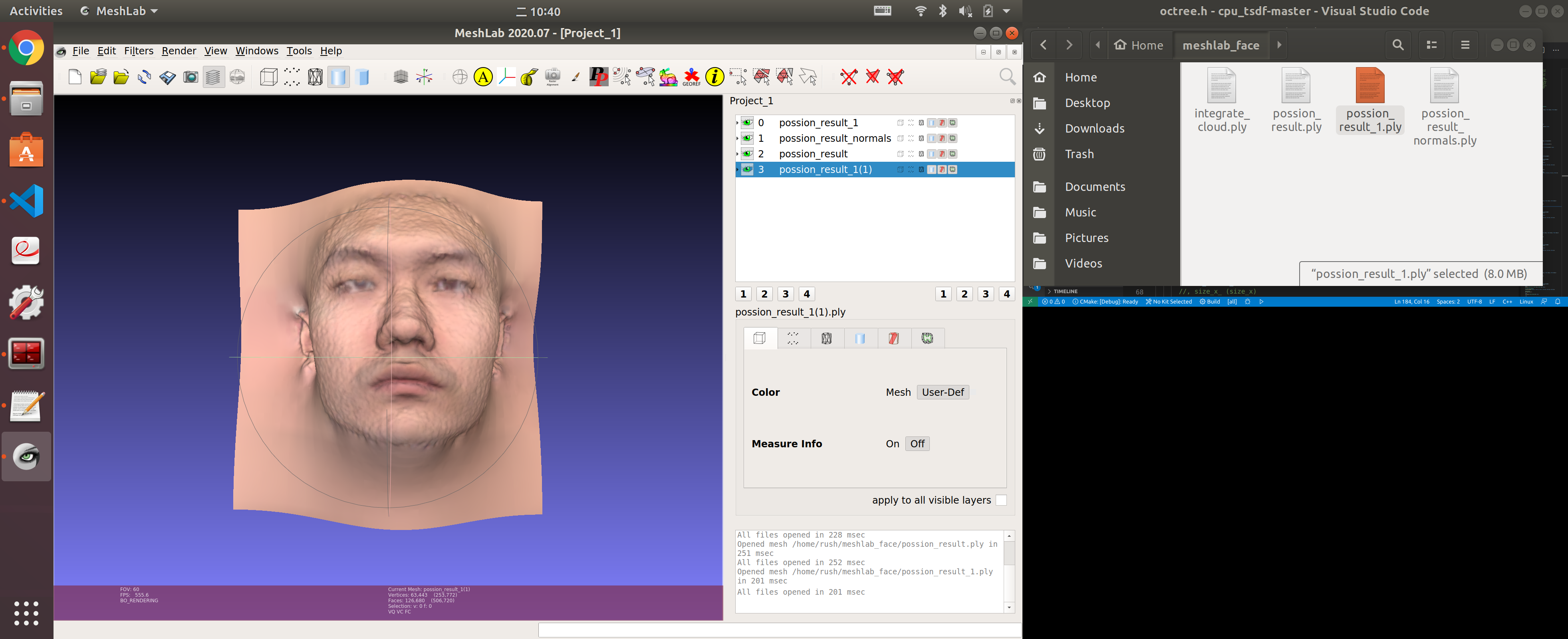 #Error Surface trimmer result is empty · Issue #159 · mkazhdan/PoissonRecon · GitHub