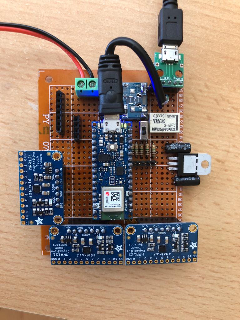 GitHub - yoelkastro/FabricKeyboard: MIDI Keyboard made out of fabric