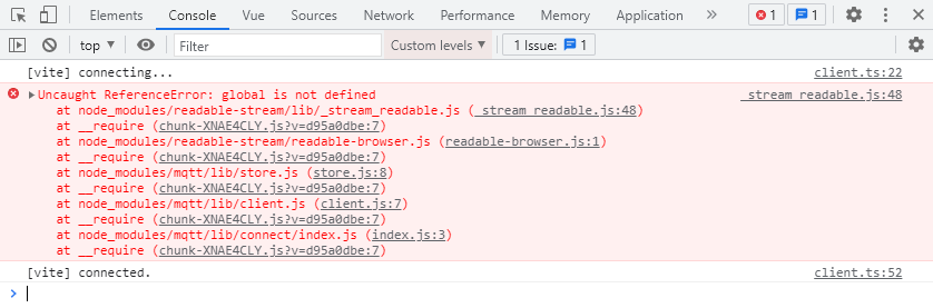 Npm module mqtt doesn't work · Issue #4800 · vitejs/vite · GitHub
