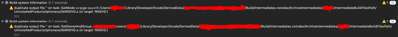 Archive Ios Fails But Build Goes Well · Issue 1045 · Software Mansionreact Native Svg · Github