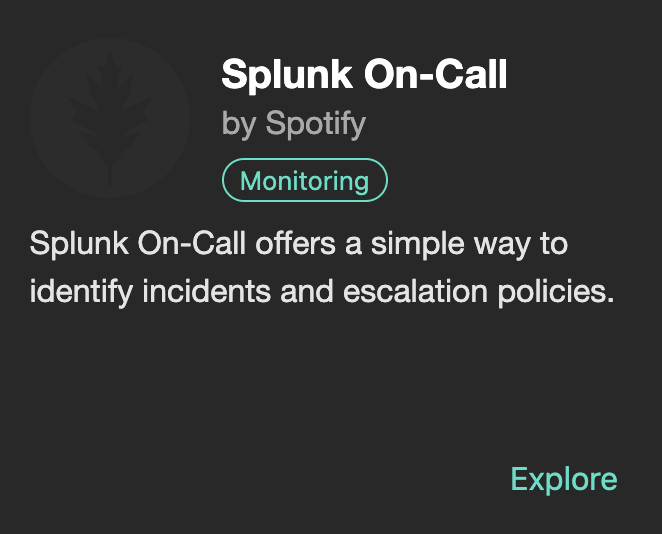 Splunk On-Call plugin: Marketplace icon · Issue #4550 · backstage ...