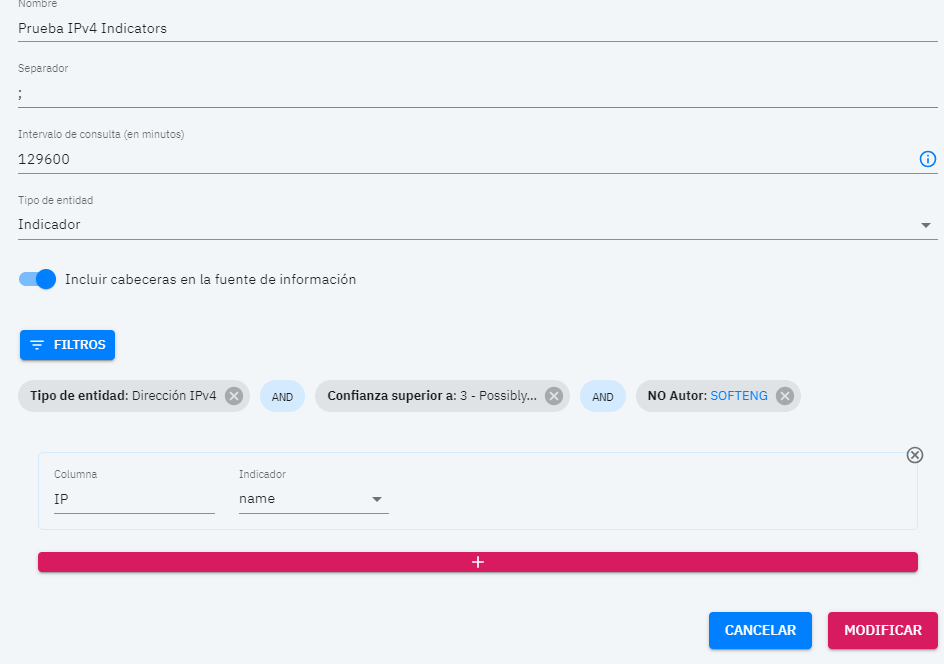 Problem With Filter Feeds Csv · Issue 4555 · Opencti Platform Opencti · Github