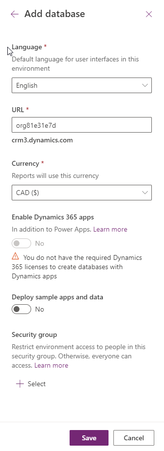 [BUG]: Required Dynamics 365 licenses erro · Issue #371 · microsoft ...