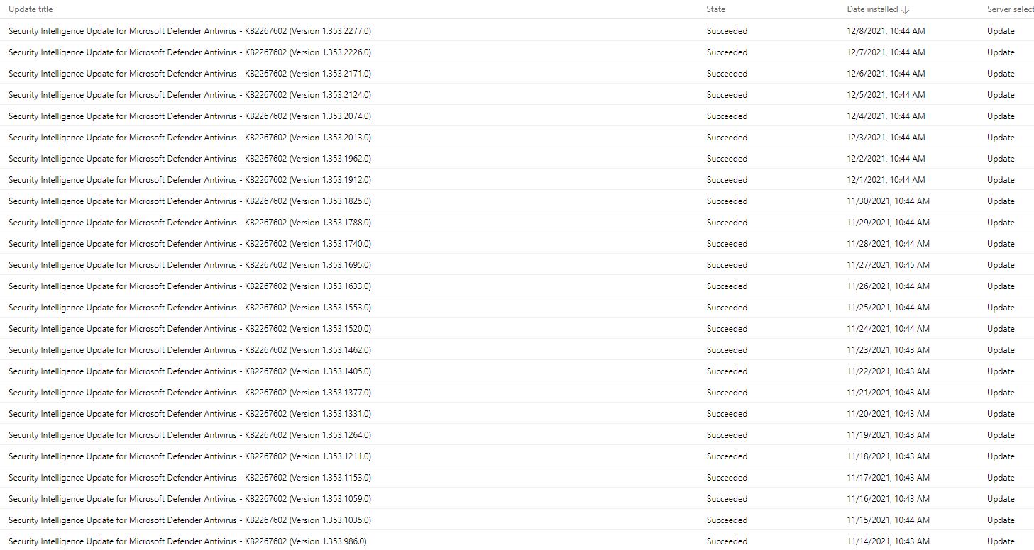 Server Updates Tool flooded with Windows Defender Updates · Issue #99 ...