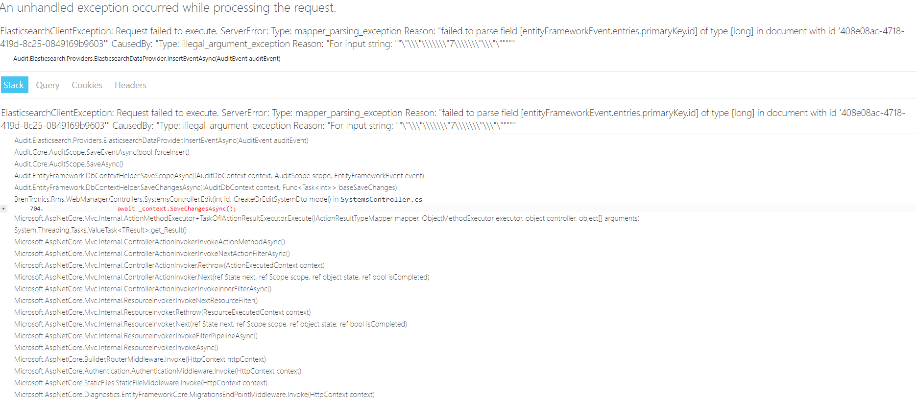 Number and Date Ignore Malformed · Issue #236 · thepirat000/Audit.NET · GitHub