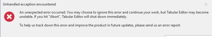 When initiate Dax Debugger, I receive an "Unhandled exception encountered" · Issue #369 ...