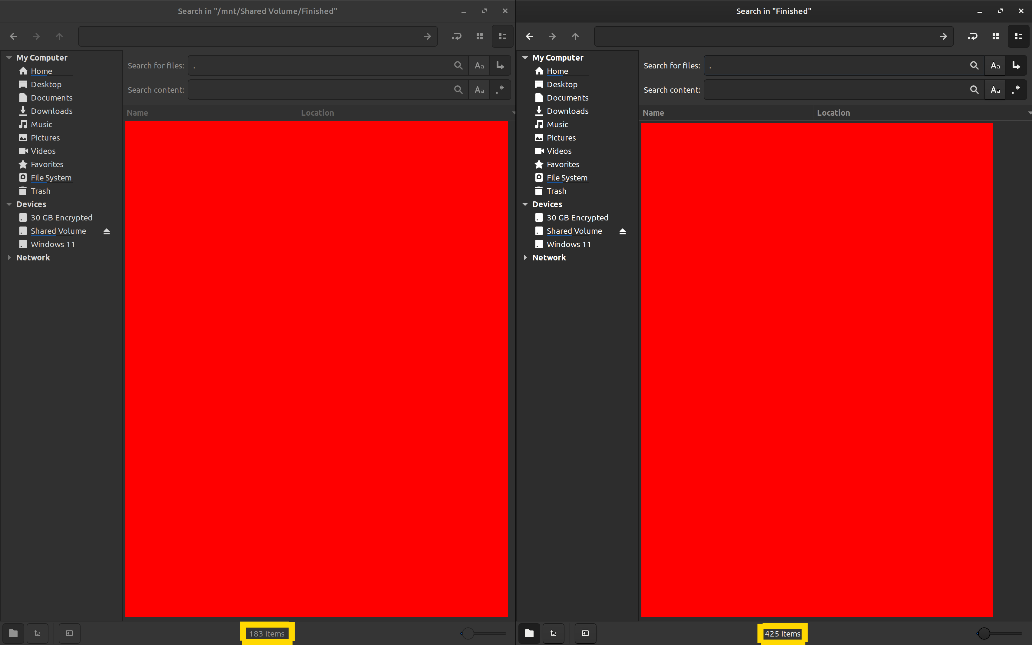 Nemo search not finding all files in some partitions · Issue #3300 · linuxmint/nemo · GitHub