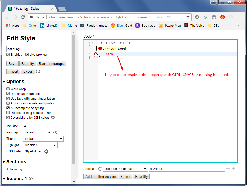 Last update is broken · Issue #1188 · openstyles/stylus · GitHub