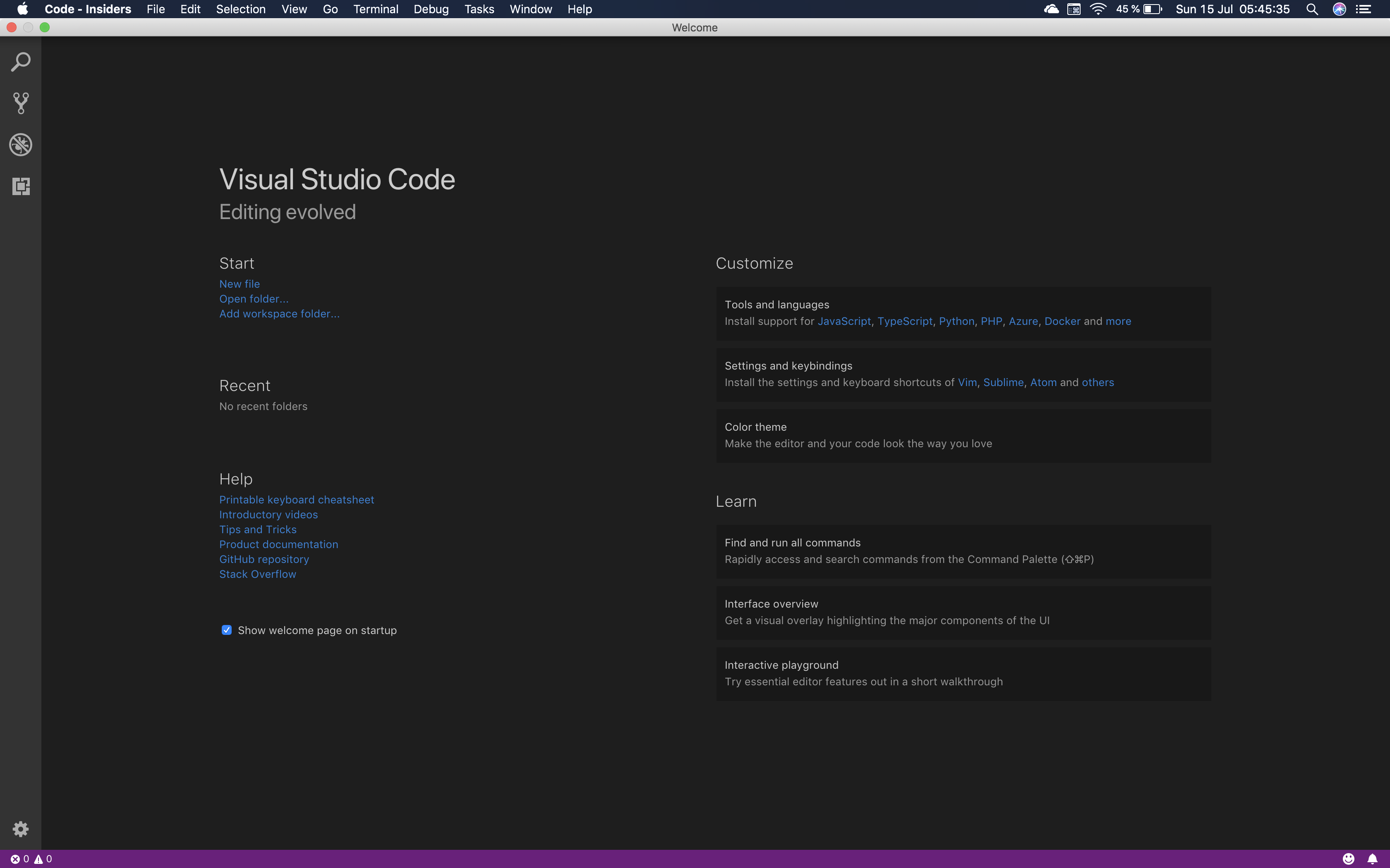 Show custom title when moving mouse to the top even in fullscreen mode ...