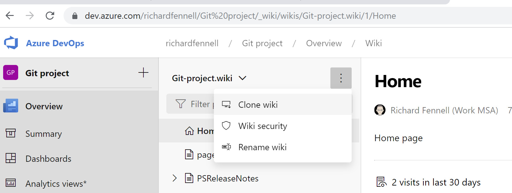 Using Task in DevOps Pipelines with a DevOps Wiki · Issue #576 · rfennell/AzurePipelines · GitHub