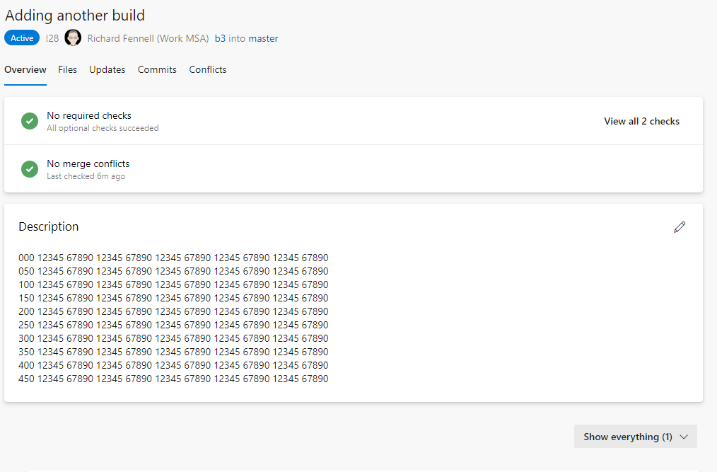 Truncated PR description · Issue #779 · rfennell/AzurePipelines · GitHub