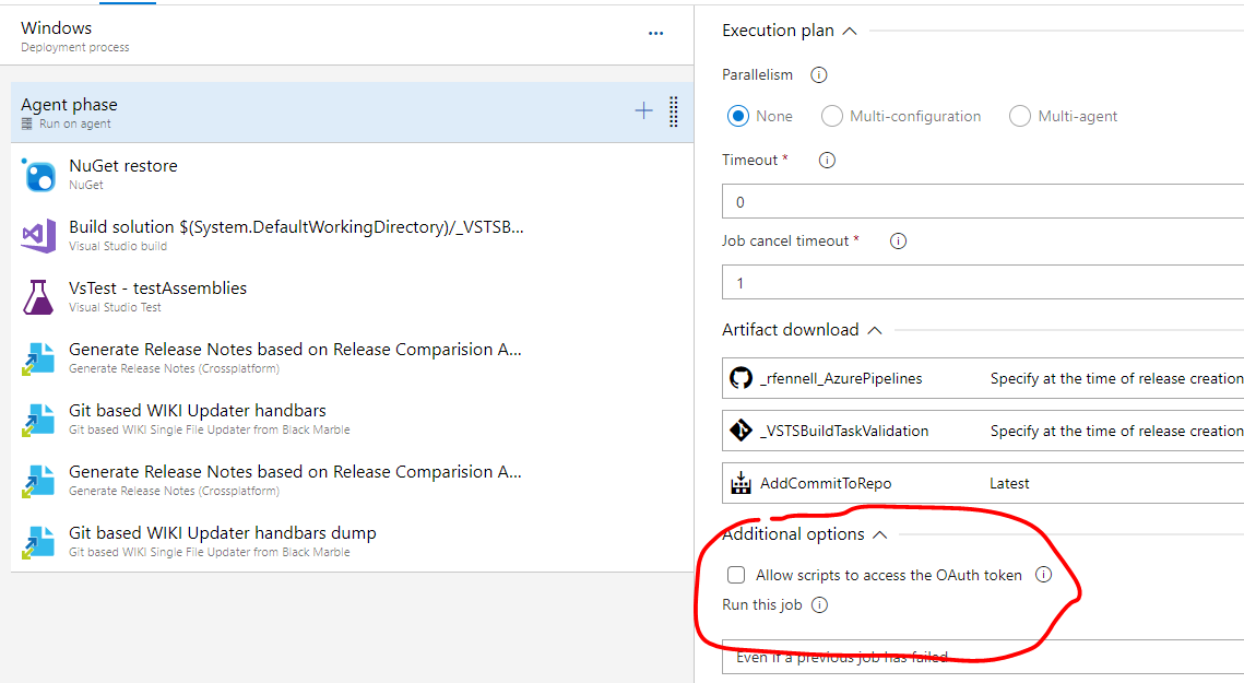 Unable to get local issuer certificate error for Generate Release Notes ...