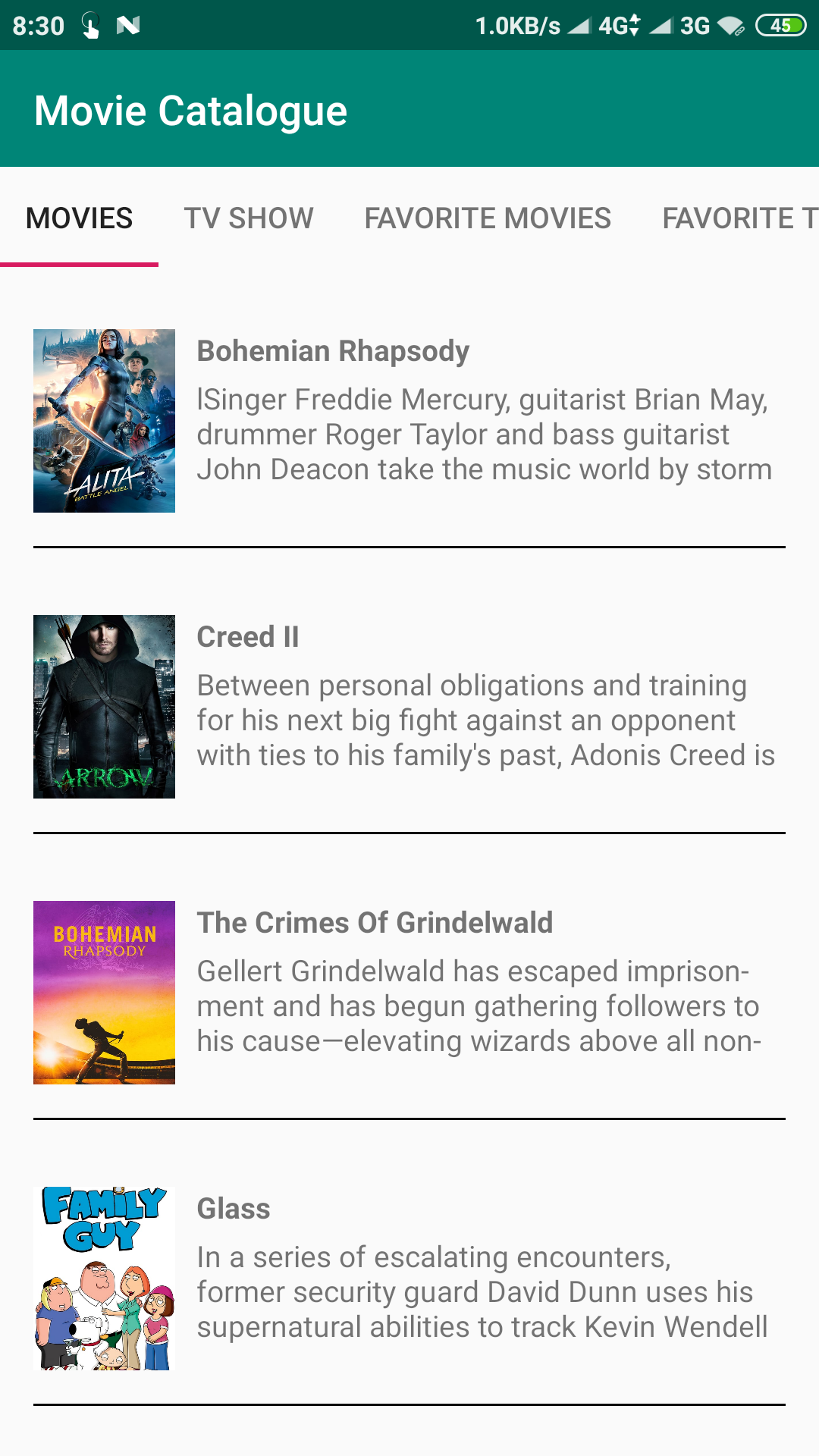 GitHub - khamdannahari/MovieCatalogue: Dicoding Academy - Belajar Android Jetpack Pro