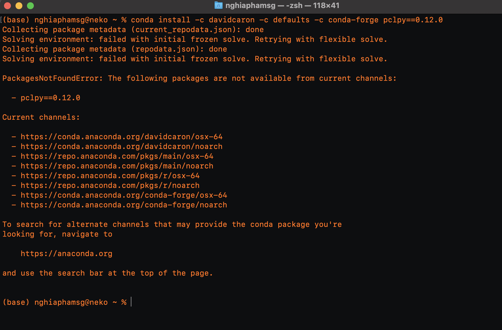pclpy library not support Mac M1 Pro ? · Issue #101 · davidcaron/pclpy · GitHub
