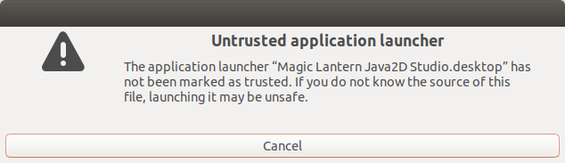 Untrusted Application Launcher · Issue #1 · magic-lantern-studio/mle ...