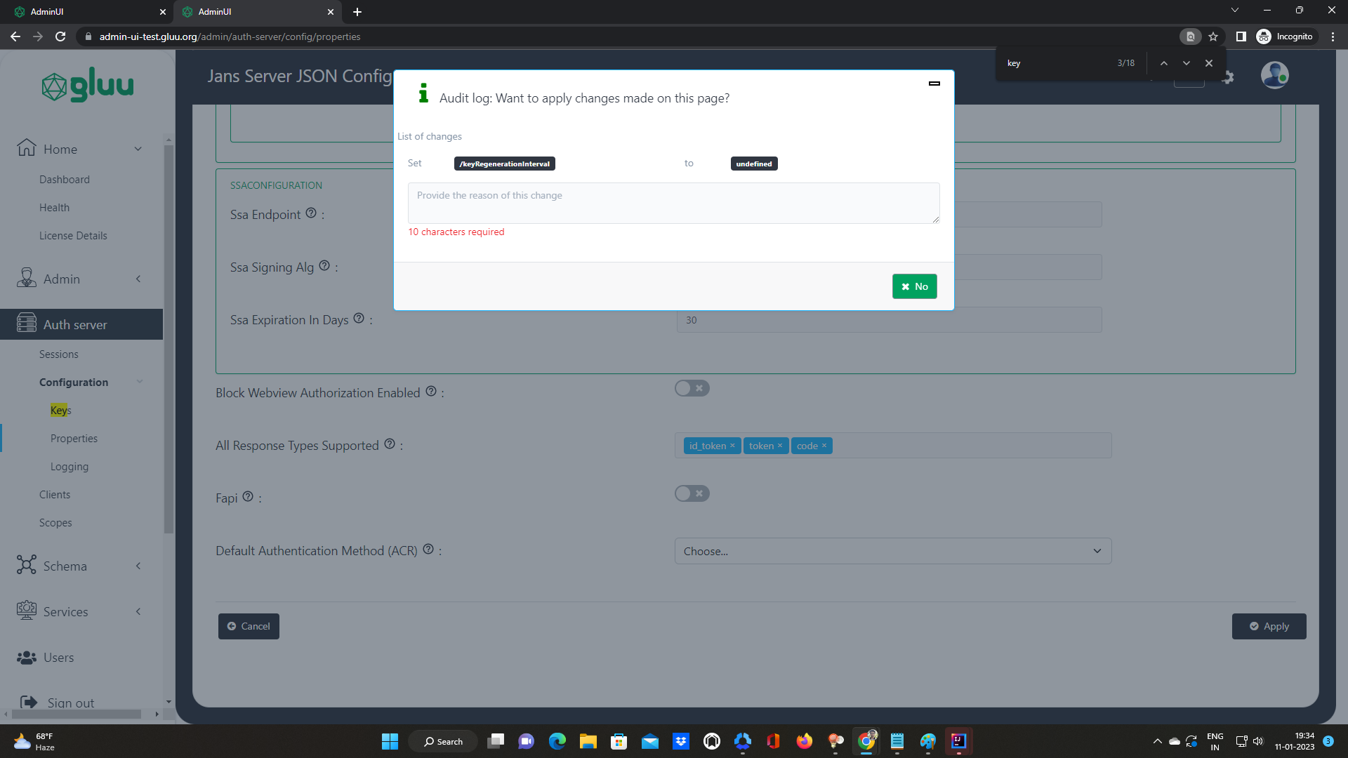fix(admin-ui): getting undefined for string and boolean on change of property · Issue #715 ...