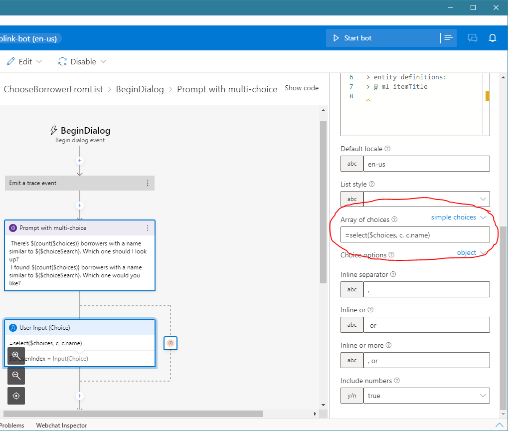 Can't write expression for Multi-choice question dialog · Issue #7154 ...