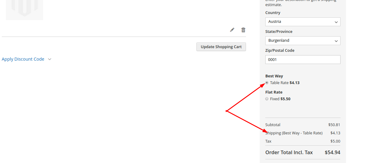 Shipping cost is displayed without taxes on the checkout / cart page - Although the settings are ...