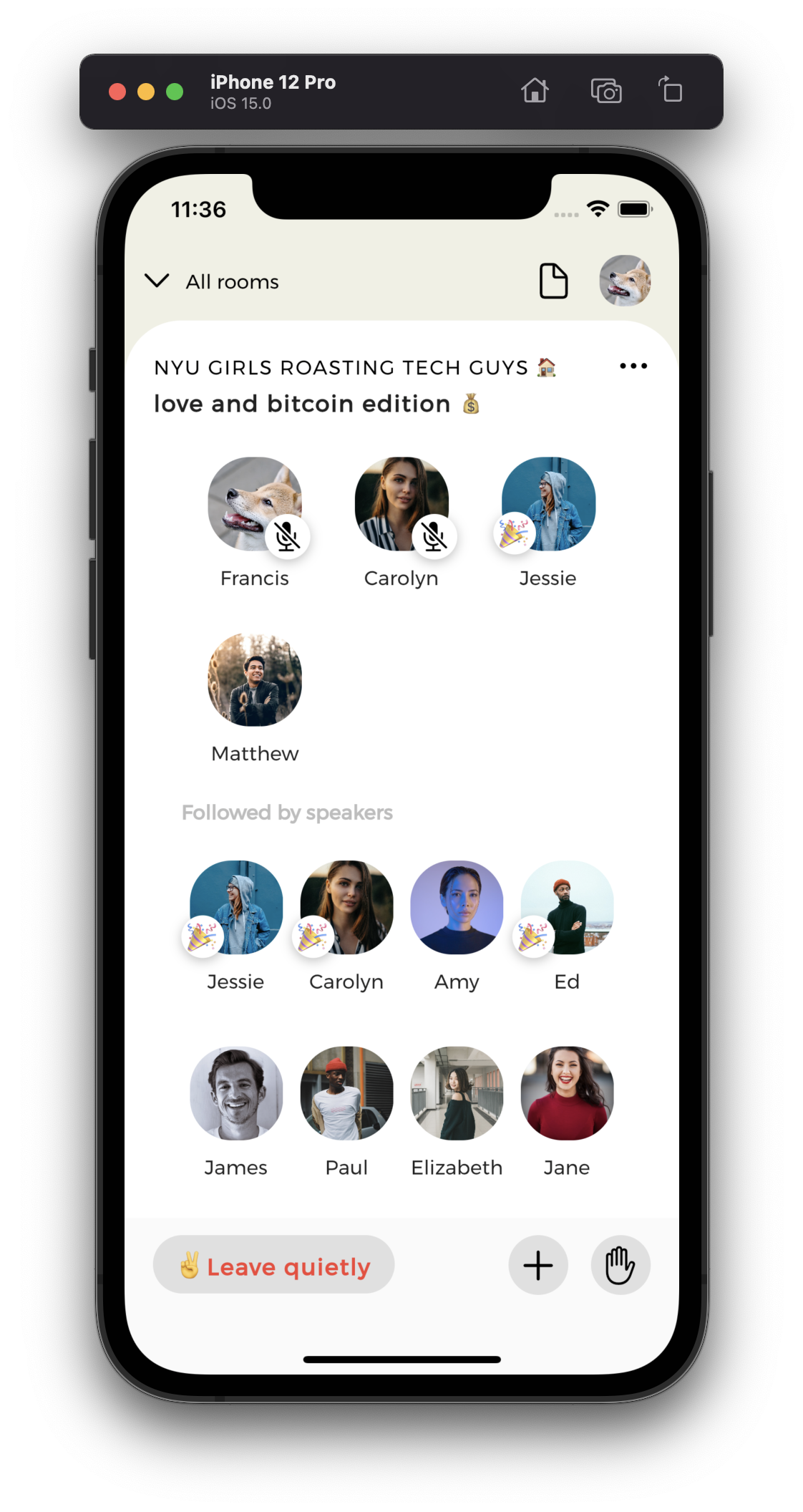 GitHub - HorlaRepo/clubhouse_ui: Clubhouse UI built with Flutter